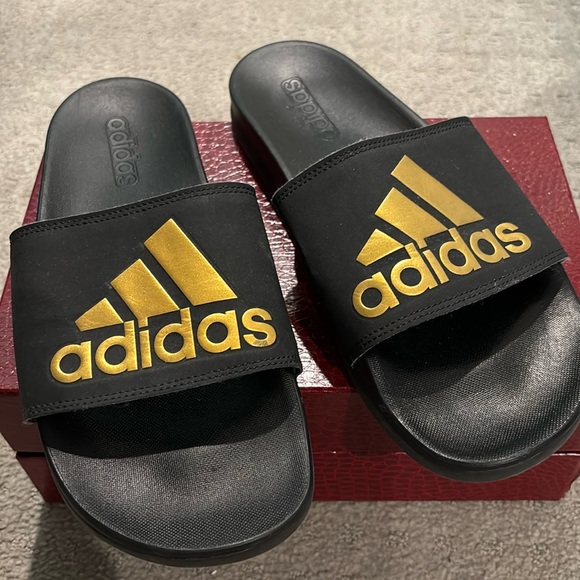 adidas | Shoes | Adidas Slides | Poshmark